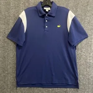 Masters | Shirts | Masters Performance Polo Shirt Mens Medium Blue ...